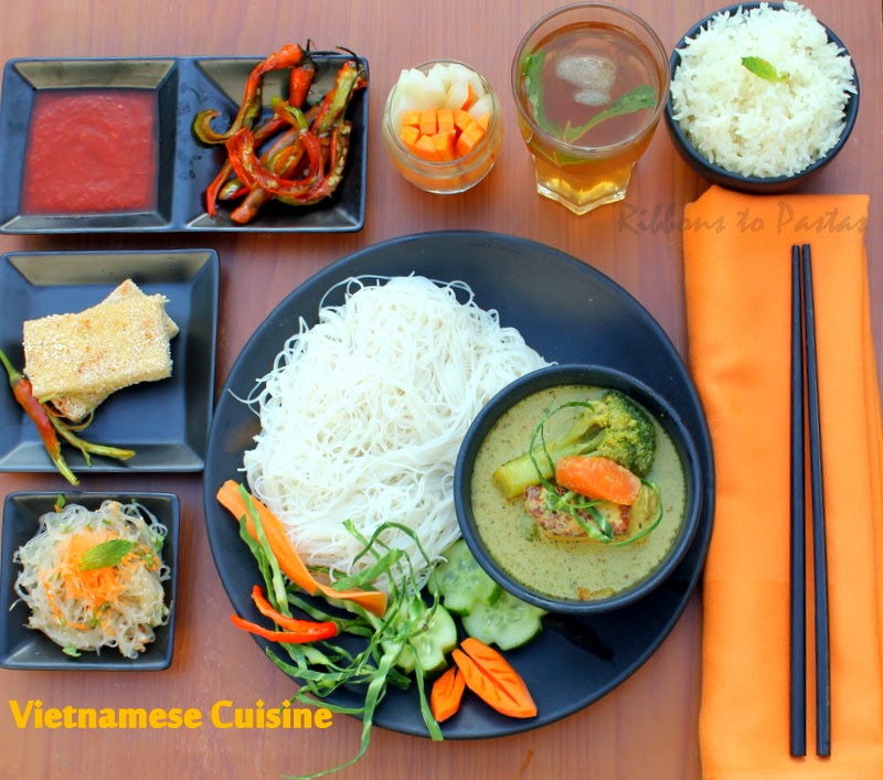 Vietnamese Cuisine with Cà Ri Chay - Ribbons to Pastas