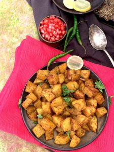 Sindhi Aaloo | Aaloo Fry - Ribbons to Pastas